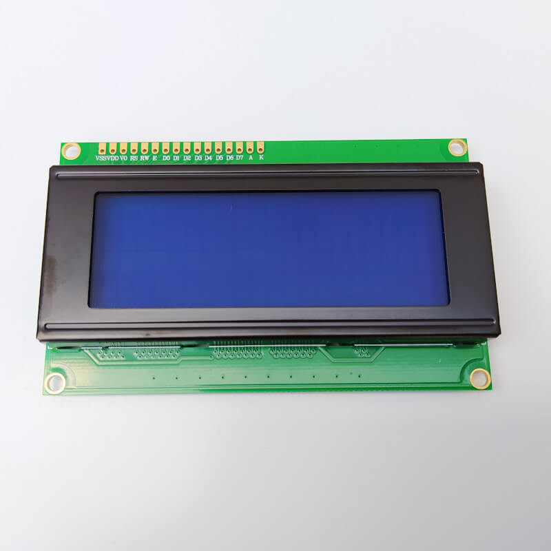 Display LCD 20×4 Backlight Azul - Instituto Digital